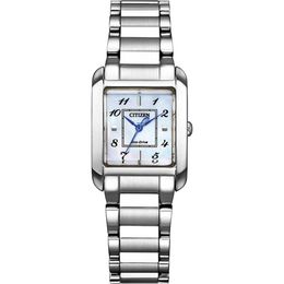 Citizen Damen Silberne Uhr EW5600-87D