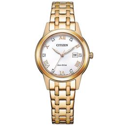 Citizen Elegance ros&eacute;gold Damen Armbanduhr FE1243-83A