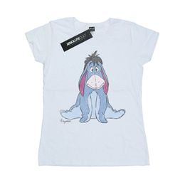 Disney - "Winnie The Pooh Classic Eeyore" T-Shirt f&uuml;r Damen (Wei&szlig;)