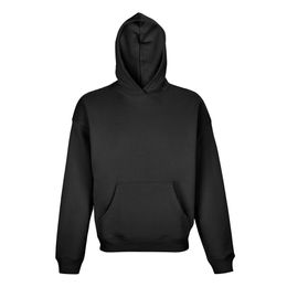 SOLS Unisex Erwachsene Connor Organic Oversized Hoodie (Schwarz)