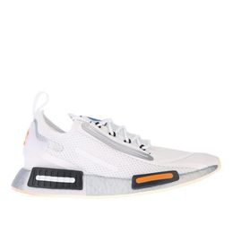 Herren adidas originals NMD_R1 Spectoo Turnschuhe in Wei&szlig; Schwarz