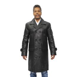 Herren-Peacoat aus Rindsleder-Dortmund