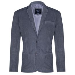 Blazer, Wildlederjacke, weicher italienischer Ledermantel