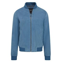 Weiche MA-1 Varsity Bomberjacke aus Ziegenwildleder f�r Herren - Dalian