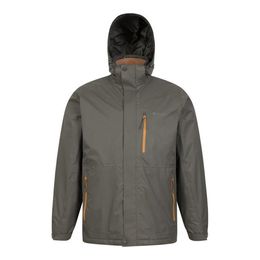 Mountain Warehouse - "Bracken Extreme" Jacke, wasserfest 3 in 1 f&uuml;r Herren (Dunkelgr&uuml;n)
