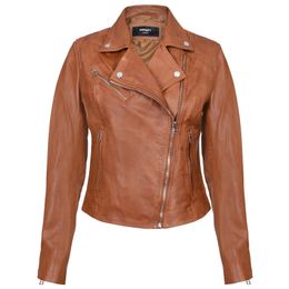 Smarte Damen-Bikerjacke aus Leder &ndash; Matlock