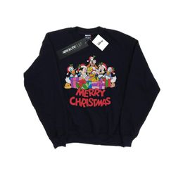 Disney - "Mickey Mouse and Friends" Sweatshirt f&uuml;r M&auml;dchen (Marineblau)