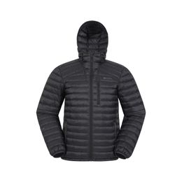 Mountain Warehouse Mens Henry II Extreme unten gef&uuml;llte gepolsterte Jacke (Jet Black)