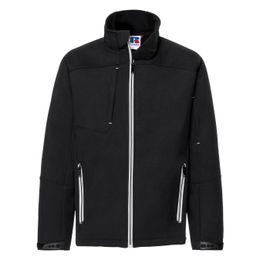 Russel Athletic Russell Herren Bionic Softshell Jacke (Schwarz)
