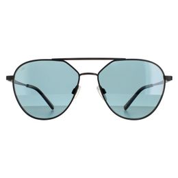 Lunettes de soleil Serengeti ODELL SS555003 Black &agrave; essence polaris&eacute;e Saturne noire mate
