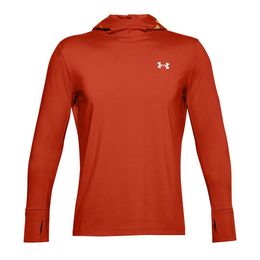 Under Armour Coldgear Herren Orange Running Hoodie