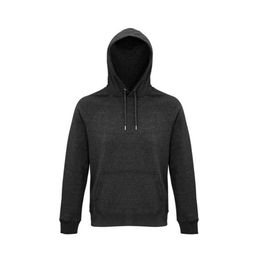 SOLS Unisex-Erwachsene Stellar Organic Hoodie (Charcoal Marl)