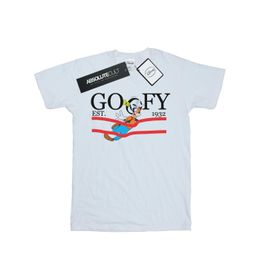 Disney - "Goofy By Nature" T-Shirt f&uuml;r Herren (Wei&szlig;)