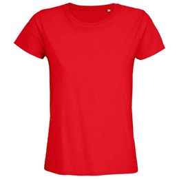 SOLS - "Pioneer" T-Shirt Baumwolle aus biologischem Anbau f&uuml;r Damen (Leuchtend Rot)