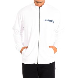 La Martina TMF601-FP533 Herren-Kapuzenpulli mit Rei&szlig;verschluss