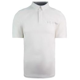 Under Armour Heatgear Perpetual gewebte Golfpolo -Hemd Herrencreme Top 1306301 100