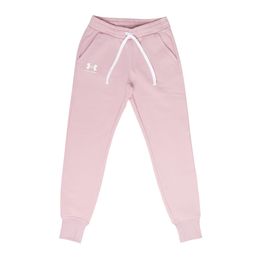 UA Rival Fleece Jogginganzug Under Armour F&uuml;r Damen In Pink