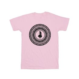 Disney - "Alice In Wonderland Circle" T-Shirt f&uuml;r Herren (Babyrosa)
