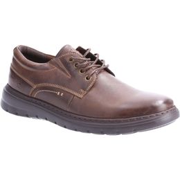 Hush Puppies Herren Triton Leder Freizeitschuhe (Braun)