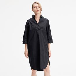 Minimalistisches Hemdkleid aus Baumwolle