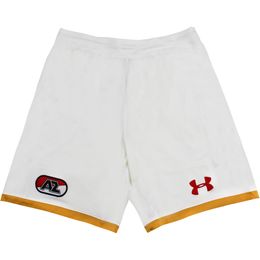 Under Armour AZ Alkmaar wei&szlig;e MENS Home Football Shorts 1294987 101