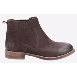 Hush Puppies Edith Damenstiefel Aus Braunem Leder
