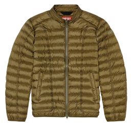 Diesel Plain Green Wattierte Jacke