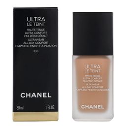 Chanel Ultra Le Teint Flawless Finish Fluid Foundation.