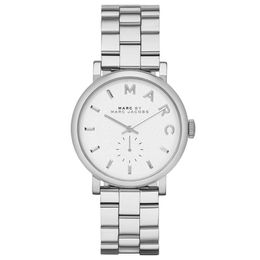 Marc Jacobs MBM3242 Baker Silber Damenuhr