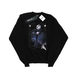 Disney - "Nightmare Before Christmas" Sweatshirt f&uuml;r Damen (Schwarz)