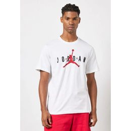 Nike Air Jordan Herren-T-Shirt in Wei&szlig;
