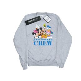 Disney - "Mickey Mouse Disney Friends" Sweatshirt f&uuml;r M&auml;dchen (Grau)