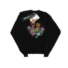 Disney - "The Muppets Muppet Babies Colour Group" Sweatshirt f&uuml;r Herren (Schwarz)