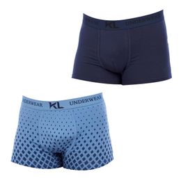 Pack-2 Boxershorts aus atmungsaktivem Stoff KLB2 Herren
