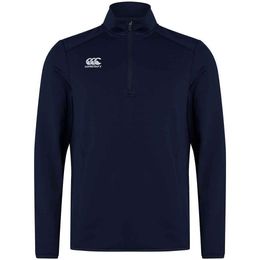 Canterbury Herren Club Zip Neck Track Top (Marine)