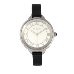 Bertha Madison Sunray Zifferblatt Lederarmbanduhr