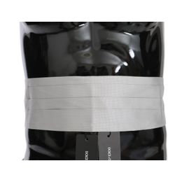 Dolce & Gabbana Dolce & Gabbana Grauer Herren Tailleng&uuml;rtel 100% Seide Kummerbund