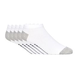 CrossHatch - "Vitalwhite" Sneaker-Socken f&uuml;r Herren(5er-Pack) (Wei&szlig;)