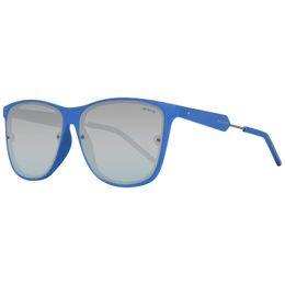 Polaroid Unisex Blaue Sonnenbrille