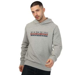 Sweat capuche Beris Napapijri Pour Homme en Gris