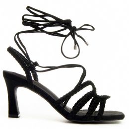 Montevita Absatzsandalette Sandal8 in Schwarz