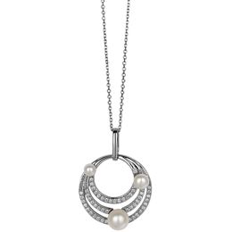 Orphelia Damen-Kette aus 925er Sterlingsilber mit Anh&auml;nger &ndash; Silber ZH-4794