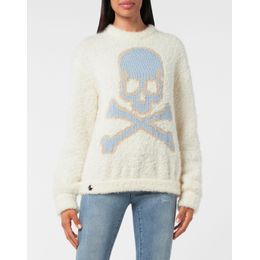 Philipp Plein Rundhalspullover Skull&Bones