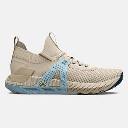 Under Armour Under Armor Project Rock 4 Team Beige Womens Trainer