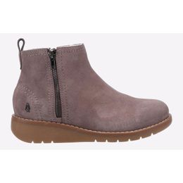 Hush Puppies Libby Veloursleder Damen Stiefeletten In Taupe