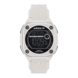 adidas originals City Tech Two Unisex Wei&szlig;er Uhr AOST23062