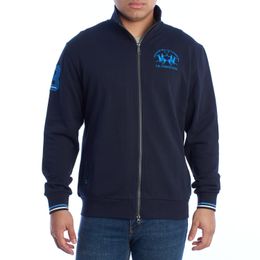 La Martina Herren-Sweatshirt mit normaler Passform und Rei&szlig;verschluss YMF300-FP568