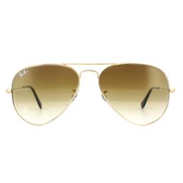 Ray-Ban Sonnenbrille Aviator 3025 001/51 Gold Braun Fade