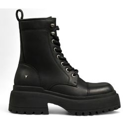 Windsor Smith &ndash; Klobige Kampfstiefel aus Leder &ndash; Destroy