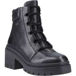 Pod Winona Leder Damen Stiefel Schwarz